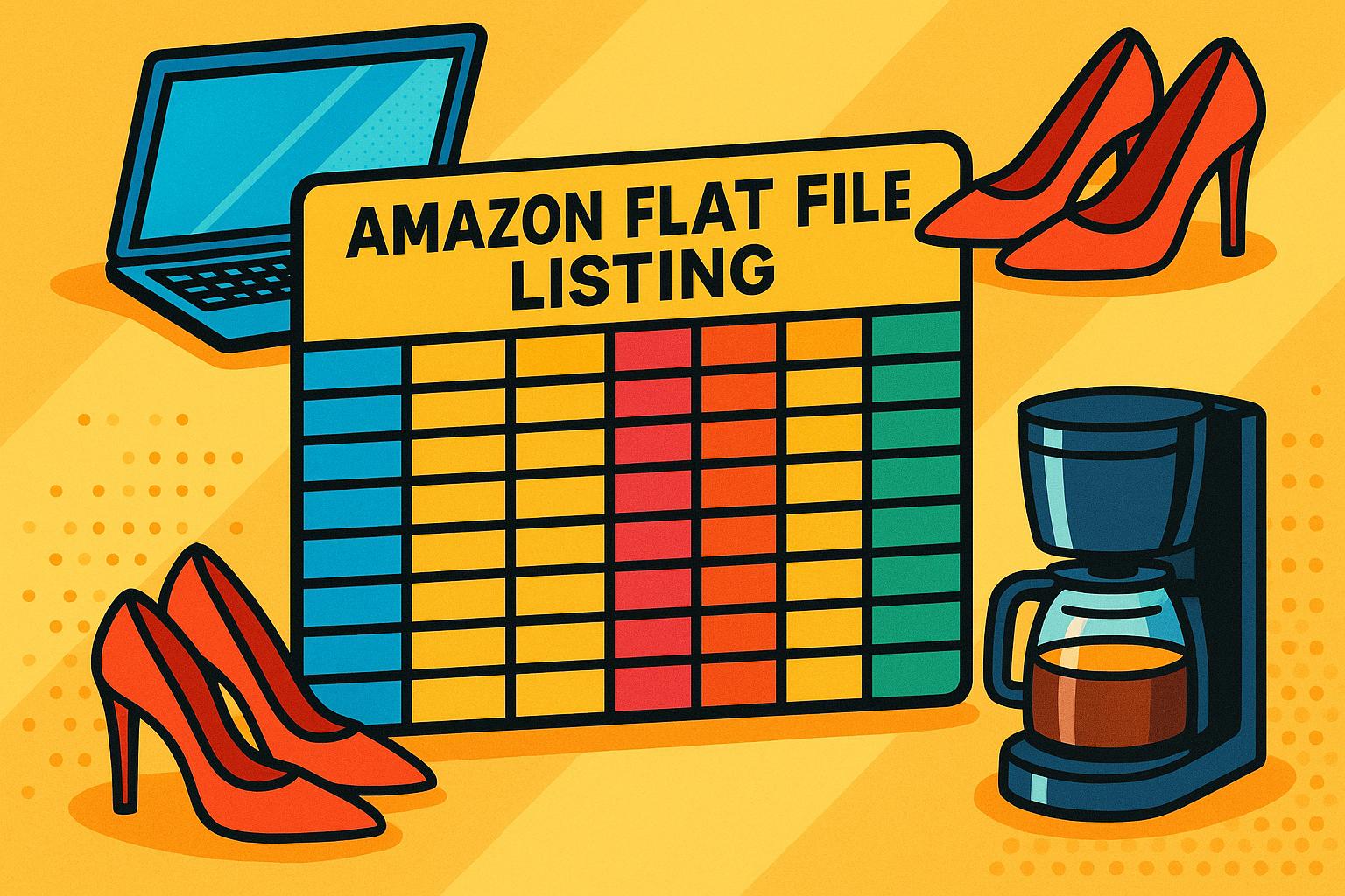 Amazon flat file listing - FlatFilePro