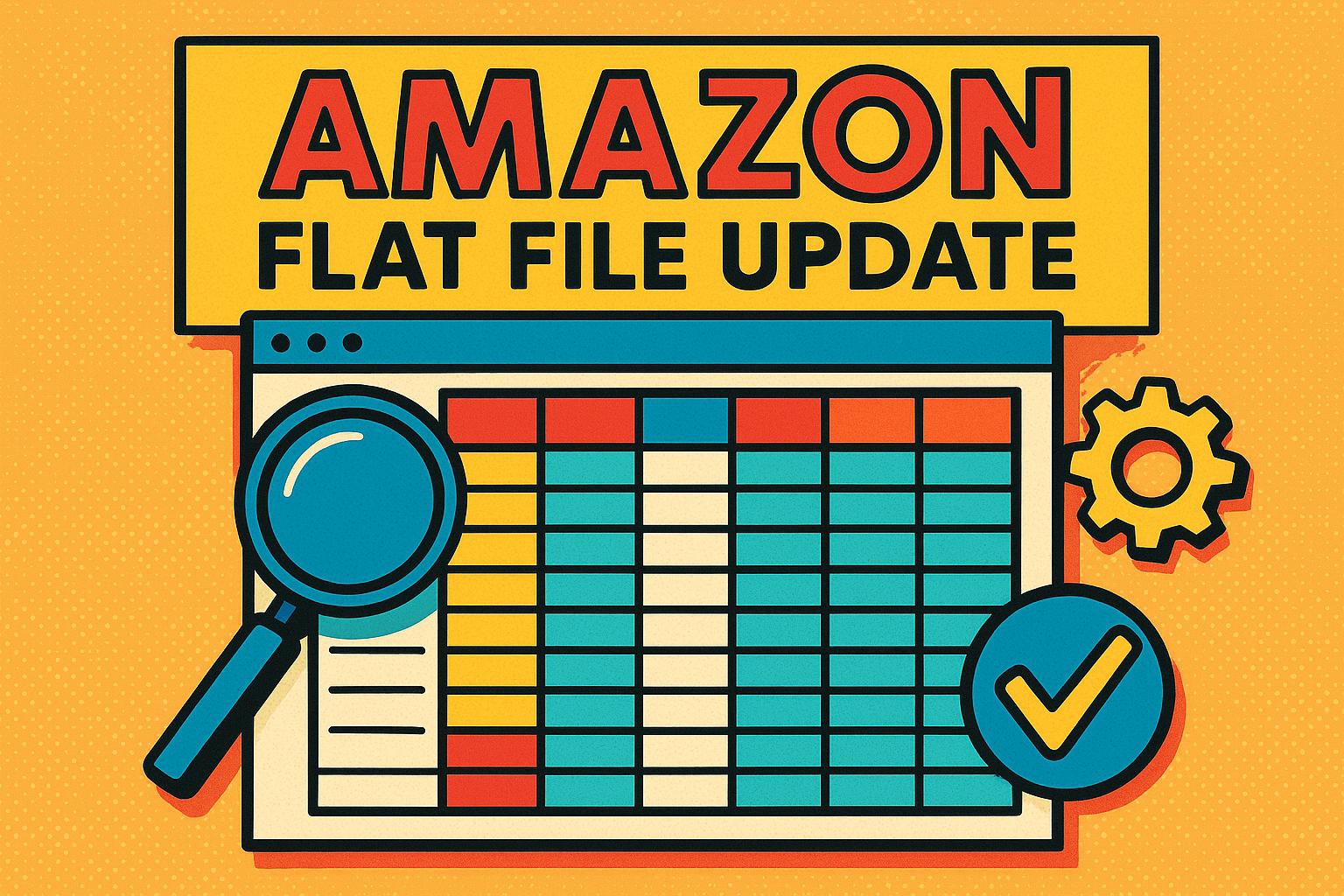 Amazon flat file update - FlatFilePro
